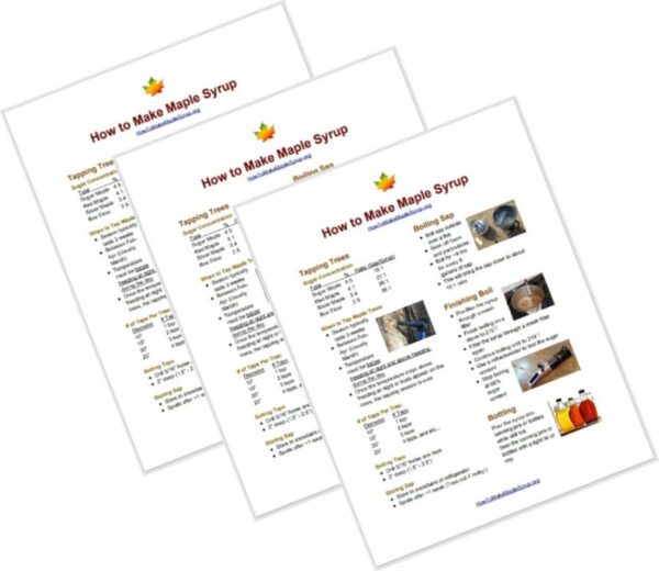 Maple Syrup Labels (Free Printable PDF Downloads) – HowToMakeMapleSyrup.ORG